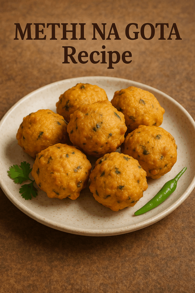 Methi na Gota ( મેથી ના ગોટા ) Recipe | Fenugreek Fritters ...